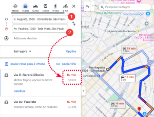 Como usar fórmulas do Google Maps no Google Sheets