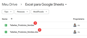 2 formas de converter Excel em Google Planilhas