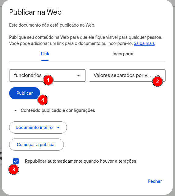 Como ler dados do Google Sheets no Python