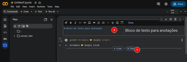 Google Colab: Como usar Python no navegador